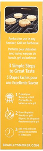 Bradley Smokers BTBR24 PREMIUMBISQUETTES-BTBR24-Premium Bisquettes-Beer 24Pk, 24-Pack, Multi