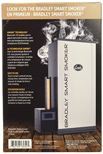 Bradley Smokers BTBR24 PREMIUMBISQUETTES-BTBR24-Premium Bisquettes-Beer 24Pk, 24-Pack, Multi