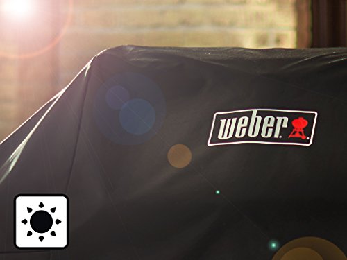 Weber Spirit and Spirit II 200 Series Premium Grill Cover, Heavy Duty and Waterproof, Fits Grill Widths Up To 48 Inches