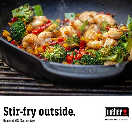 Weber Gourmet BBQ System Wok,Black