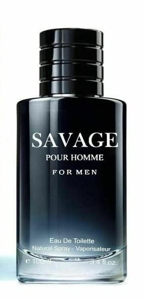4 pack combo of Savage for Men Eau de Toilette 3.4 oz + Savage Eau de Parfum 3.4 oz + Salvang 35 ml+ 1 Billion 35ml inspired perfume
