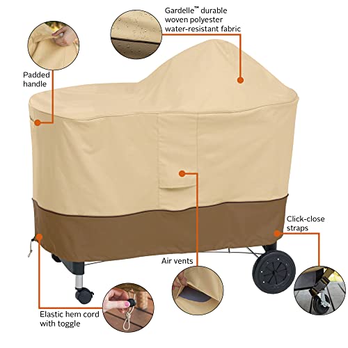 Classic Accessories Veranda Water-Resistant 48 Inch BBQ Grill Cover for Weber Performer