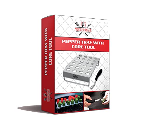 Misko Mountain Flavor Company Pepper Cooking Tray with Core Tool