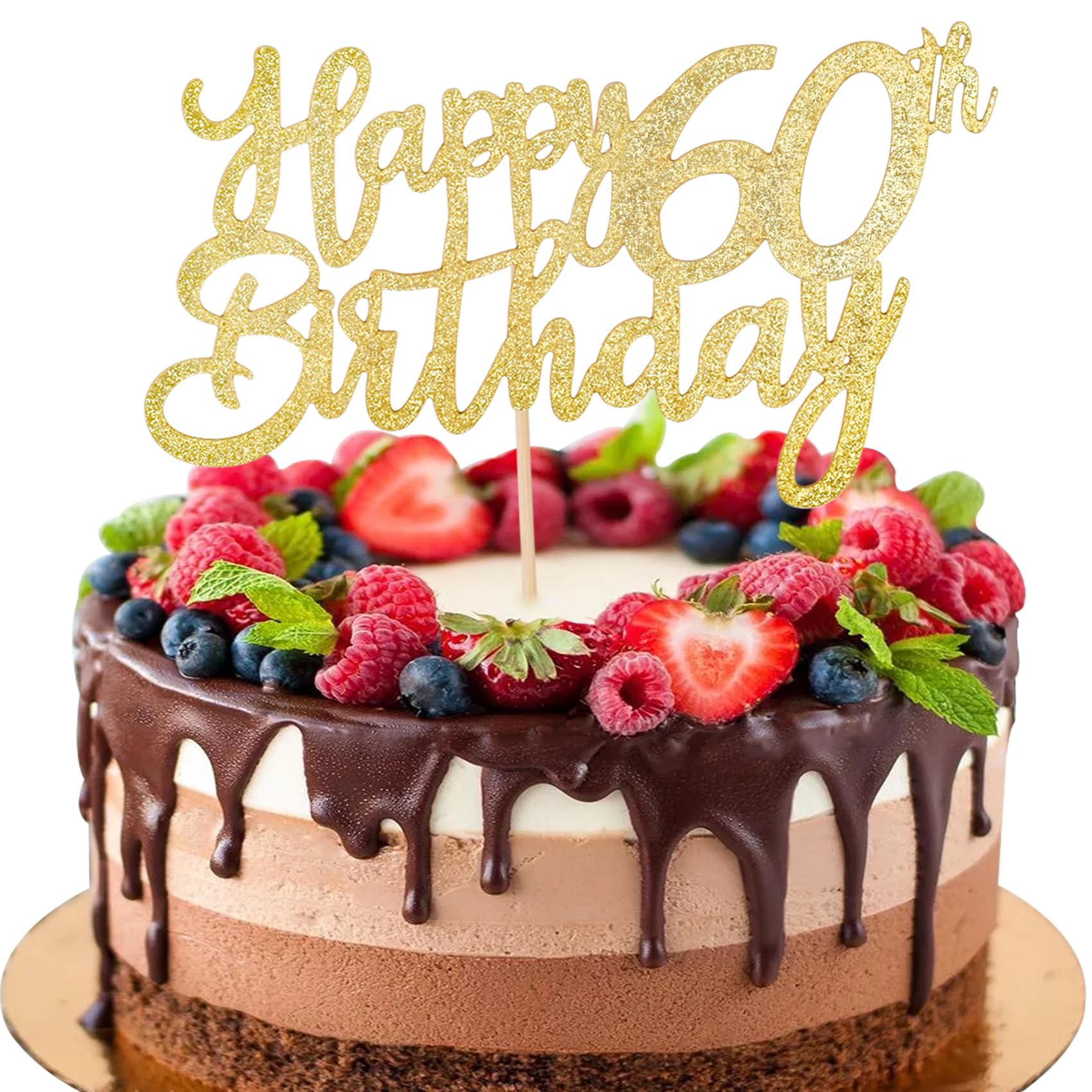 60th Birthday Cake Toppers
