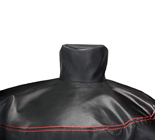 Dyna-Glo DG1382CSC Vertical Offset Charcoal Smoker Grill Cover, Fits Size Up to: 45.5in W x 18.5in D x 48.9in H, Black