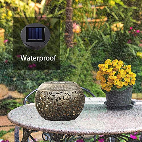 ZNYCYE 2 Pack Solar Light Replacement Top(Top Size 2.76 in, Bottom Size 3.15 in) Waterproof Solar Light Replacement Kit for Outdoor DIY Hanging Lanterns(Warm White LED)