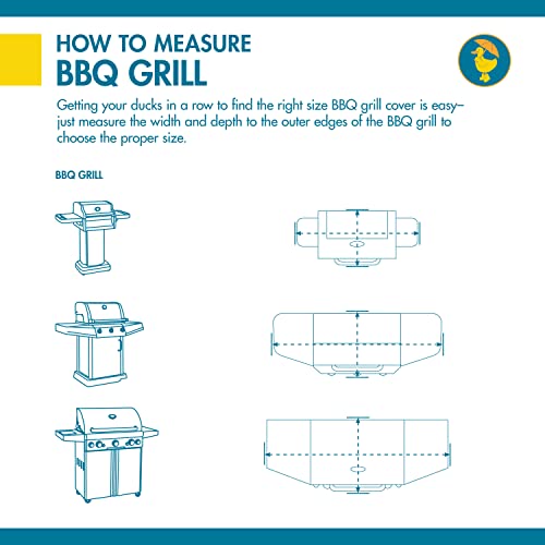 Duck Covers Soteria Waterproof 59 Inch BBQ Grill Cover