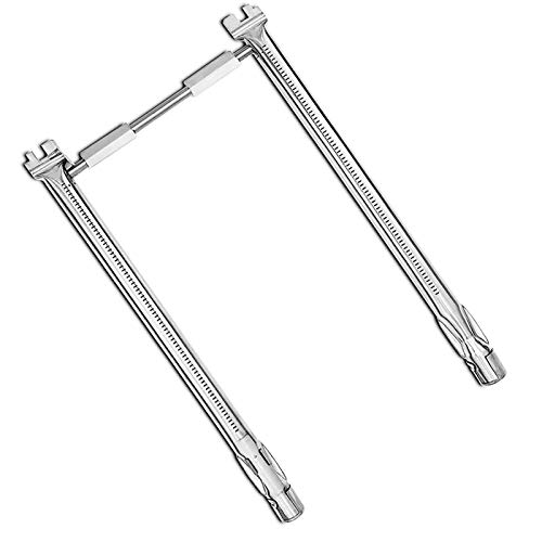 Uniflasy 69785 18 Inch Grill Burner 7635 15.3 Inch Flavorizer Bars 69866 18 Inch Grill Warming Rack 7637 17.5 Inch Grill Cooking Grates for Weber