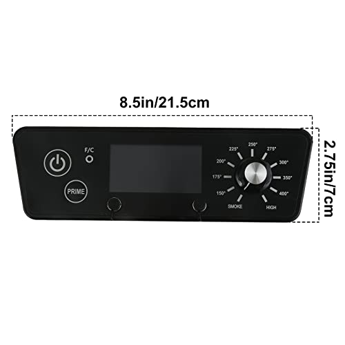 Digital Thermostat Controller Board Kit Replacement for Pit BOSS 3/4/5 Series Vertical Pellet Smoker, Equipped with Two Digital Meat Temperature Probes