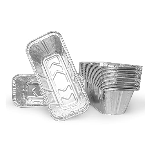 20 Pack Drip Pans Compatible with Blackstone Griddle 36/22/17/28 Inches, Grease Cup Liners for Outdoor Grill, Aluminum Foil Griddle Catcher 20 Counts