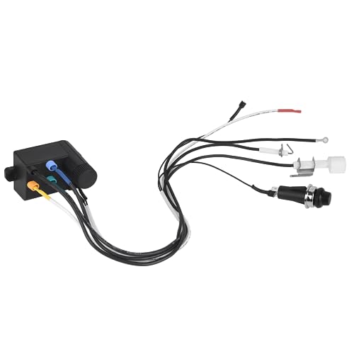 Petrirufun 69851 Grill Igniter Kit Replacement for Weber Spirit 220 320 330 335 Series with Front-Mounted Control, 7643 Grill Iginter Replacement Parts for Weber Spirit Grill Igniter Replacement