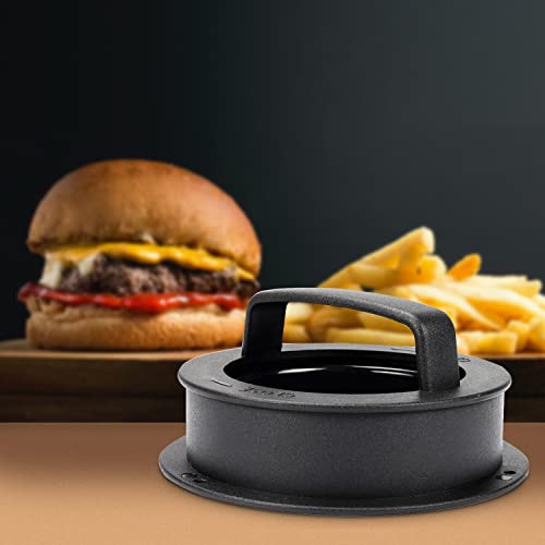 Good Helper Hamburger Burger Press Maker for Stuffed Burgers, Sliders, Regular Beef Burger, Essential Kitchen & Grilling Accessories