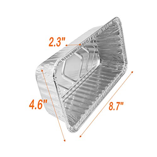 BBQ Future Grease Liners Replacemen for Traeger, 15 Pack Aluminum BBQ Grill Grease Tray Foil Pan Accessories Grease Cup Liner Compatible Traeger Timberline Pellet Grills BAC404
