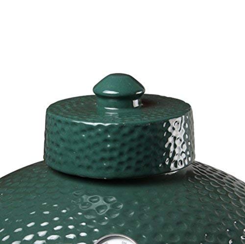 Dracarys Grill Chimney Top Vent Cap Ceramic Damper Top Big Green Egg Accessories, Big Green Egg Parts Replacement for Medium,Large and XLarge Size Big Green Egg