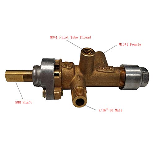 Meter Star Propane LPG Gas Room Space Heater & Outdoor Patio Heater Replacement Parts Gas control Safety Valve