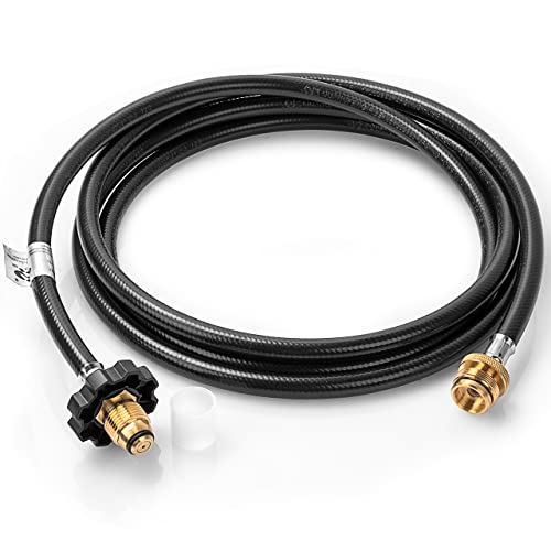Alocs 10ft Propane Hose Adapter F273704 for Mr Heater Buddy Heater, Coleman Stove, Portable Grill, Connecting 1LB Portable Appliances to 5-20LB Tank
