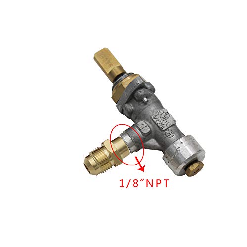 MENSI 1/8'' FNPT x 1/4'' Male Quick Connect Plug Propane Quick Disconnect Conversion Kit Adapter for Weber Q 100, 1000, 200, 2000, 1200, 2200, Traveller and Portable Gas Grill Camper