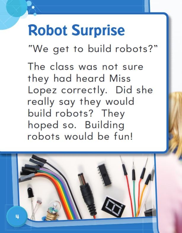 Teacher Created Materials 27344 STEM Robots 3-D Shapes (Stem: Mathematics Readers)