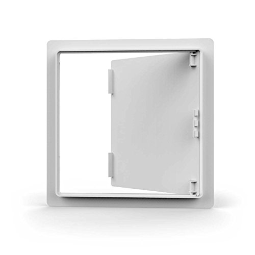 Acudor PA2424 Pa-3000 Plastic Access Door 24x24, Plastic, 26" Height , White