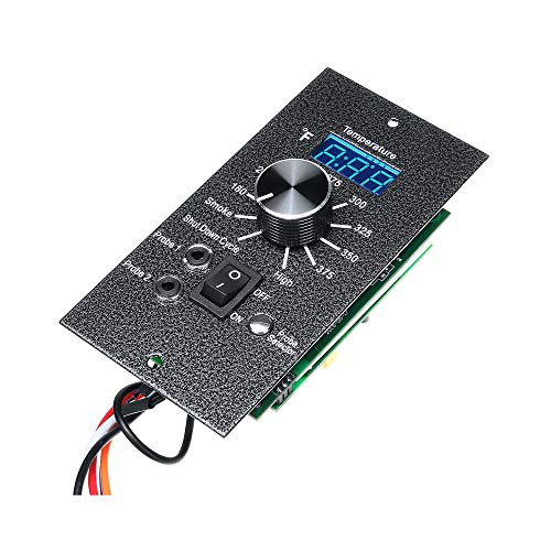 Digital Thermostat Kit for Traeger Control Panel Kit Parts Replacement, Upgrade Digital Thermometer Pro Controller Temperature Control Board for Traeger Pellet Grills, with Dual Meat Probes