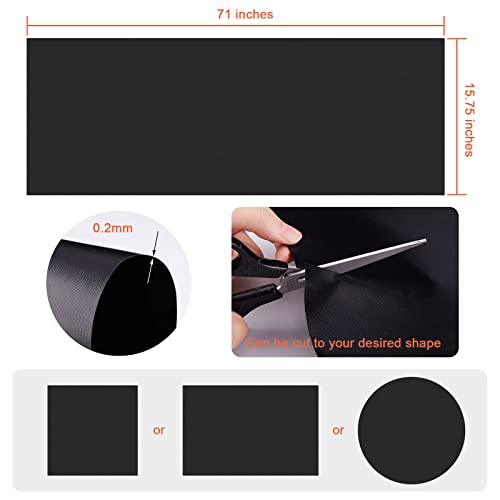 IMAGE Wooded BBQ Accessories and BBQ Grill Mat Set of 3