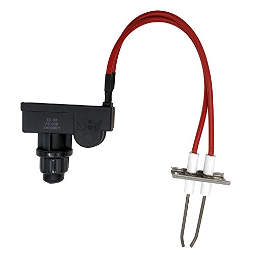 MENSI Double Ignition kit Electronic igniter with high Spark Plug Wire Length 450mm Each for Catering euqipment Stove