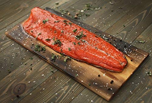 XL Large Cedar Grilling Planks (6 Pack) - 7x15 - Fits Full Filet of Salmon + Free Recipe eBook