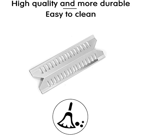Htanch SN6061(1-Pack) 19.5625 inch 16GA Stainless Steel Heat Plate Replacement for Select Broil-Mate and Fiesta,Master Forge Gas Grills