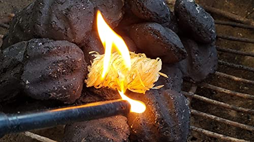 BBQ Dragon Egg Fire Starter-50 Pack Fire Starters for Fireplace-Ultra Fast, Long Lasting Charcoal Starter-Waterproof, Natural Fire Starters for Wood Stove, Campfire, Fire Pit, Charcoal Grill, Fatwood