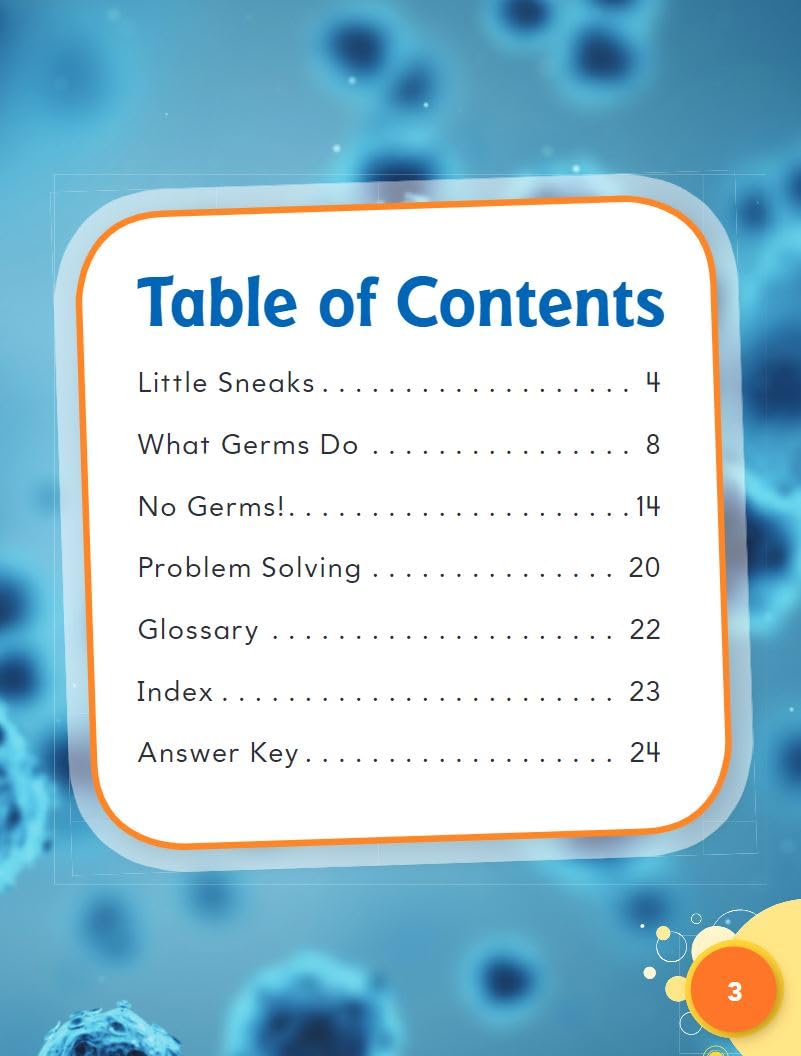 Teacher Created Materials 27336 YOUR World: GERMS: Addition and Subtraction (Mathematics Readers)