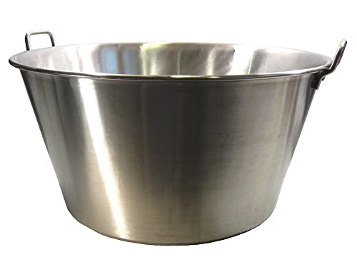 Xl Cazo Para Carnitas 25" Stainless Steel Heavy Duty Acero Inoxidable