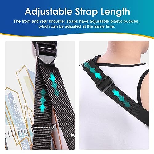 Cozyhealth Arm Sling Shoulder Injury Immobilizer Rotator Cuff Support Brace for Sleeping, Comfortable Medical Sling Arm for Shoulder Injury, Left and Right Arm for Men and Women (Medium)