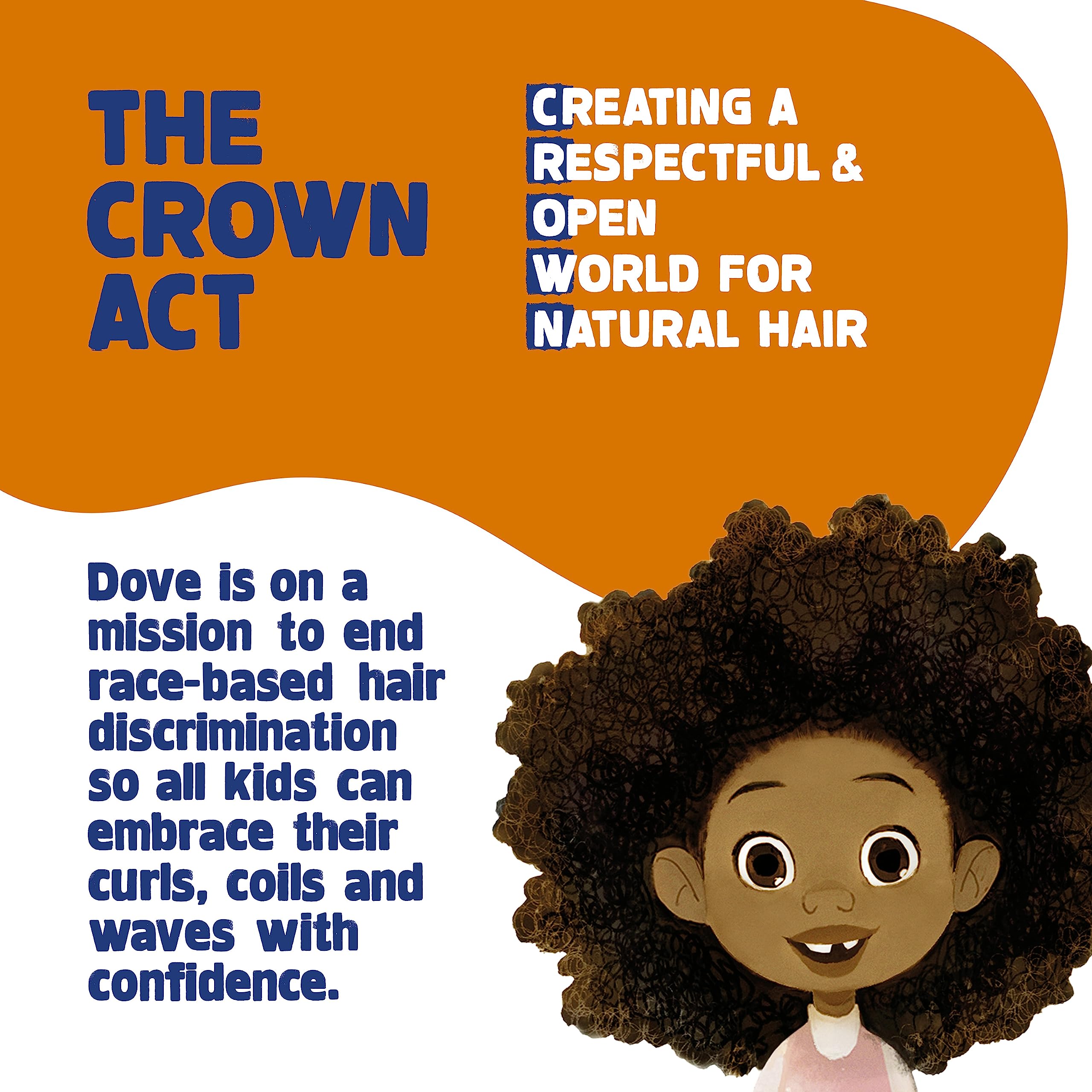 Dove Shampoo and Conditioner Set - Love Collection, Curly , Kids, Wavy Hair Products 17.5 Oz (2 Piece Set)