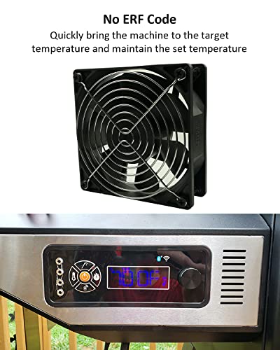 Digital Fan Kit Fits for Masterbuilt MB20040220/MB20041220 Gravity Series 560/1050 XL Digital Charcoal Grill + Smokers,Replace 9904190040