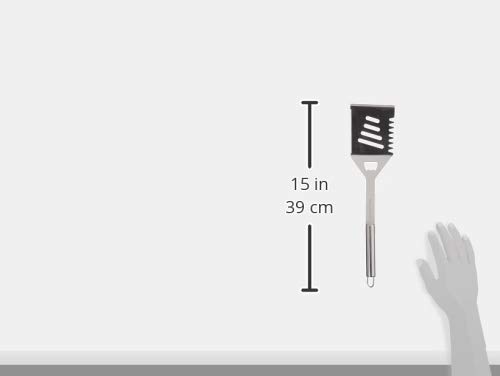 Home-Complete BBQ Grill Tool Set- Stainless Steel Barbecue Grilling Accessories with 7 Utensils and Carrying Case, Includes Spatula, Tongs, Knife