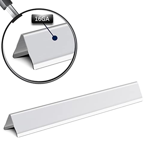 Folocy 16 GA Grill Flavorizer Bars BBQ Gas Grill Replacement Parts for Weber 7540 7539 Genesis E-310, E-320, E-330, Genesis S-310, S-320, S-330 with Side-Mounted Control Models, Flavor Bar Accessories