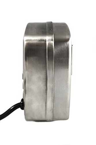 OneGrill 4PM05 Stainless Steel Grill Rotisserie Motor - Electric 13 Watt 110/120 Volt - 72 in./lbs Stall Torque - 5/16 Inch Square Drive - 3 Inch Bracket Fitment