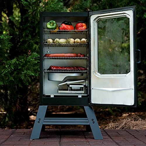 Masterbuilt MB20070421 30-inch Digital Electric Smoker, Black