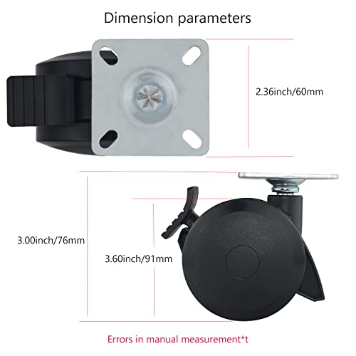 69827 Fixed Caster W/Hardware for Weber Spirit 200/300 Series Grills 2013-2017/2019 - This is a Locking Caster.