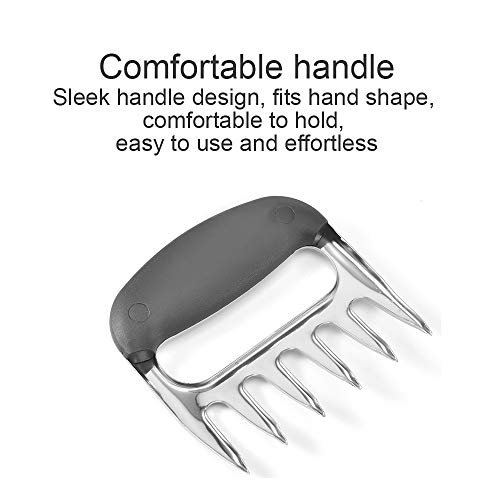 Bear claw, barbecue meat mincer,Meat Separator, stainless steel wire drawing meat mincer-barbecue and barbecue utensils, Meat Claws,Meat Shredder Claws,Shred and Cut Meats,a set of 2