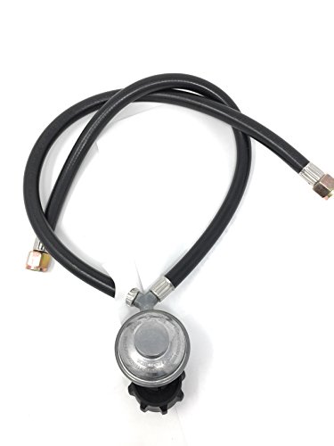 Madol Y-Splitter with 2 Hoses for type1 Propane Tanks [2561] Fits Most LP Gas Grill, Heater & Fire Pits Dual Hose Assembly -Regulador de propano de Baja presión con dos mangueras Y-Splitter