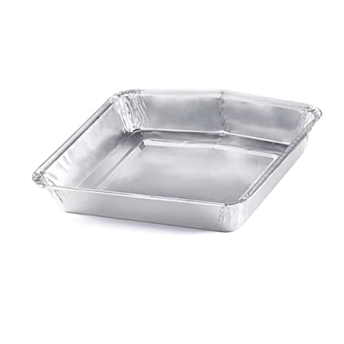 30 Pack Disposable Aluminum Drip Grease Trays Compatible with Napoleon TravelQ Pro Series 285/285X Portable Gas Grill,Replacement Part 62006,Silver