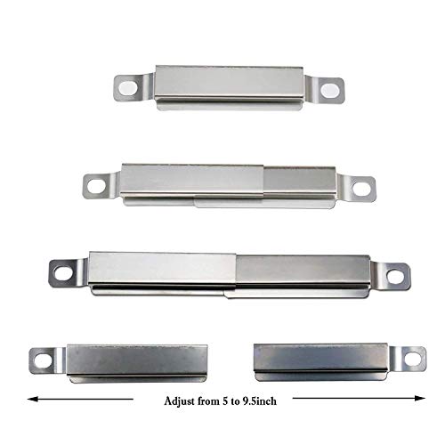 Replacement Parts for Charbroil Advantage 463344116 Grill, Grill Pipe Burner, Heat Plate Shield, Adjustable Carryover Tube and Grill Igniter Replacement for CharBroil 463344116, 466344116 Gas Grills