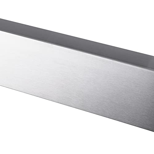 Hiorucet Grill Heat Plates Replacement for Charbroil 463211513, 463211514, 463211512, 463211511, 16 1/2 Inch Stainless Steel Heat Shields, Heat Tents, Burner Covers.(4-Pack)