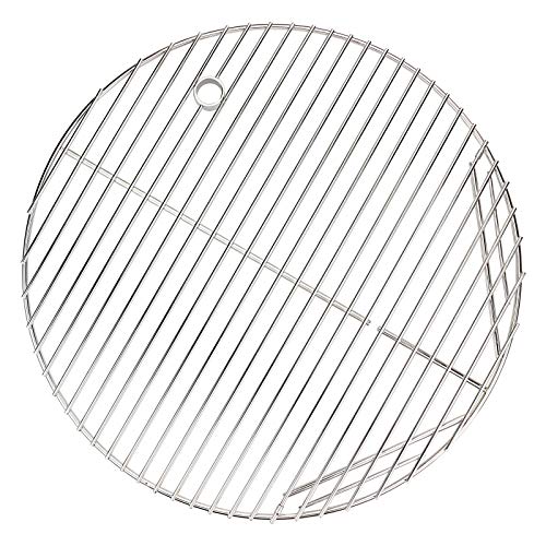 Grisun Round Cooking Grate 19.5 Inch - for Akorn Kamado Ceramic Grill, Pit Boss K24, Louisiana Grills K24, Char-Griller 16620, Solid Rod Round Grill Grate, 304 Stainless Steel