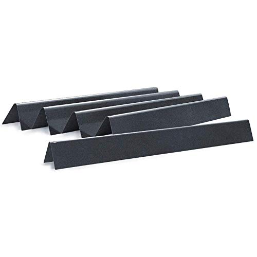Hongso 7535 Flavorizer Bars 21.5" Replacement for Weber Spirit 200 Series (with Side Mounted Control Panel), Spirit 500, Genesis Silver A Gas Grills (Compared to The Weber 7534 65902 Flavorizer Bars)