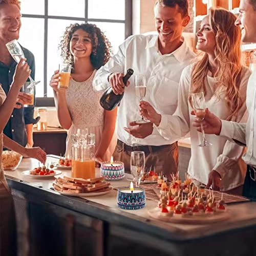 12 Pack Scented Candles Gift for Families and Her,2.2OZ Make with Natural Soy Wax and Oils Aromatherapy Candles with Various Fragrances