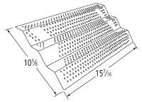 Music City Metals 92461 Stainless Steel Heat Plate Replacement for Select American Outdoor Grill Gas Grill Models