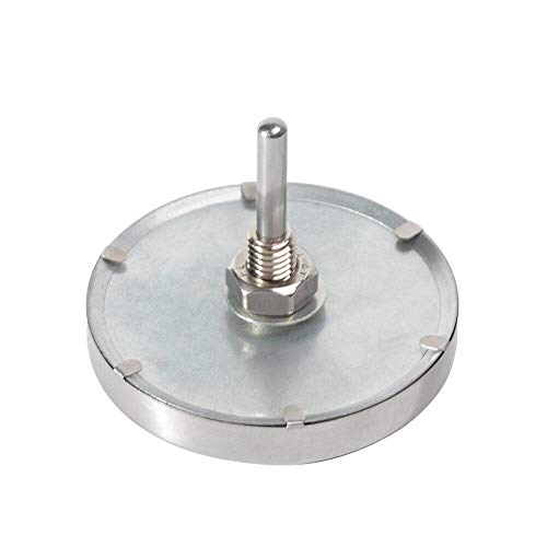 GasSaf 3" BBQ Temperature Gauge Thermometer Replacement for Master Forge, Cuisinart, Backyard, Uniflame and Other Gas Grill, Stainless Steel High Temperature Heat Indicator -100F to 1000F