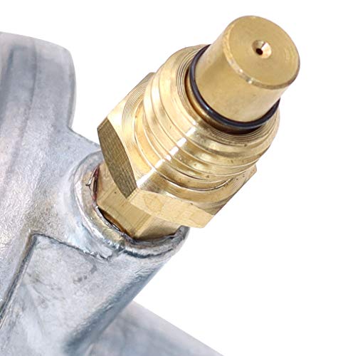 METER STAR LPG 1 lb Adjustable Propane Gas Regulator Knob Pressure Relief Valve M12x1 Nozzle 0.7 mm